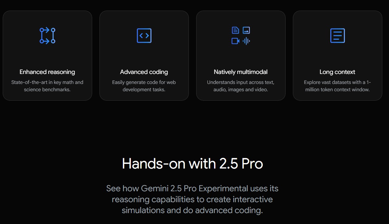 Gemini 2.5 Pro AI Technical Specifications and Review | Compare AI